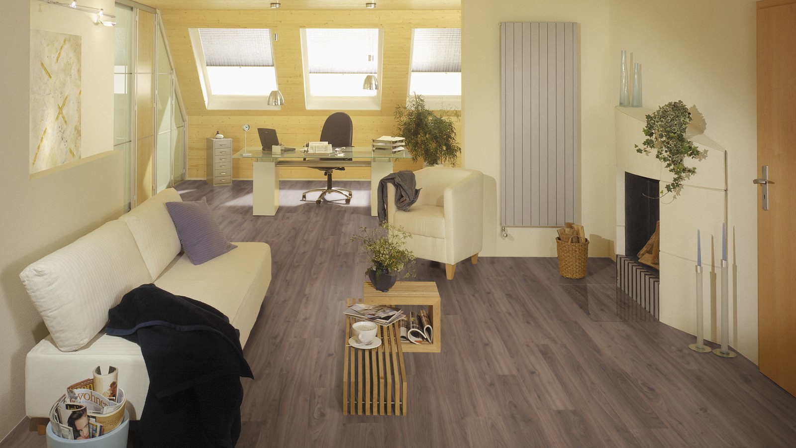 D4757 Walnut Palazzo帕拉語胡桃木 - Kronotex德國高能得思木地板｜超耐磨地板、防潮防水地板、SPC